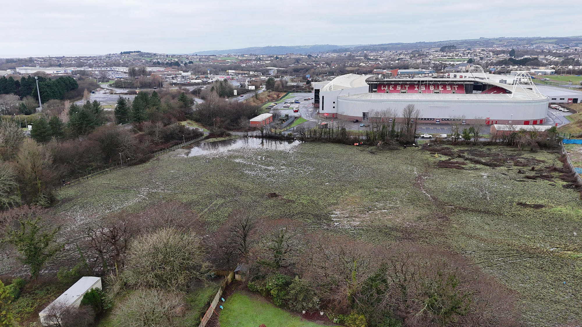 70 new homes will be built on land next to Parc y Scarlets - Beacon ...